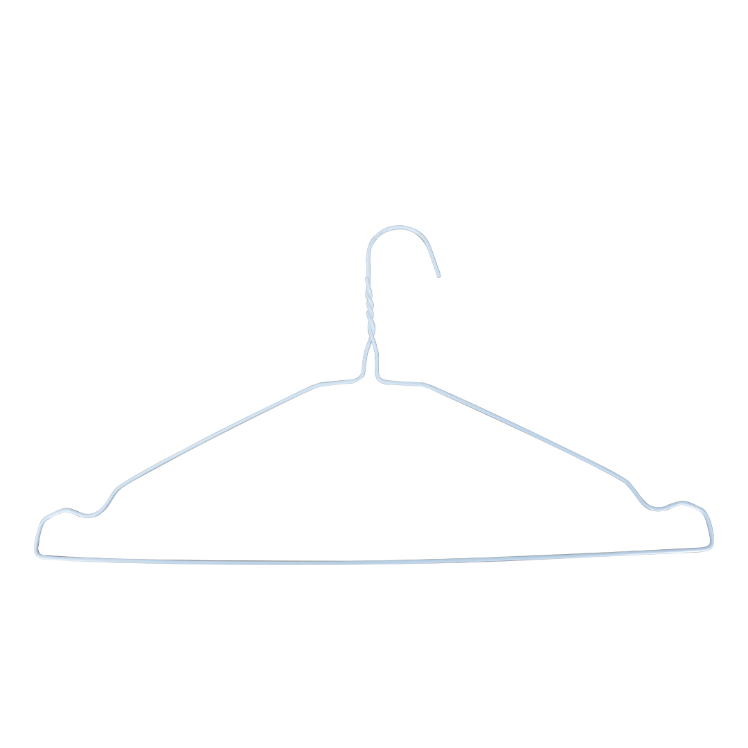 Notched Hanger – 13g – Box Of 500 - Lynx Dry Cleaning Supplies Ltd