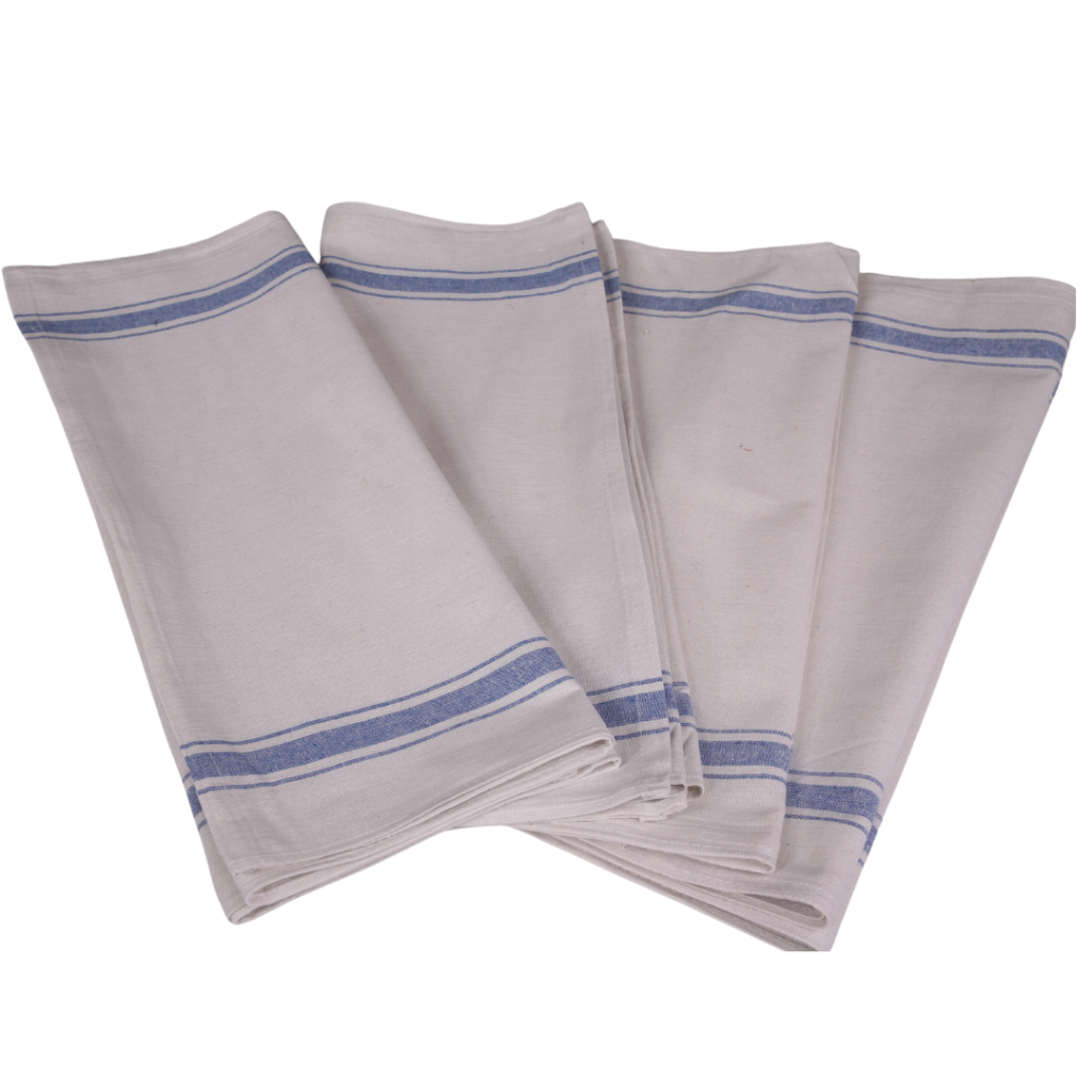 Blue Glass Cloth - Bale Of 250 - Lynx Dry Cleaning Supplies Ltd